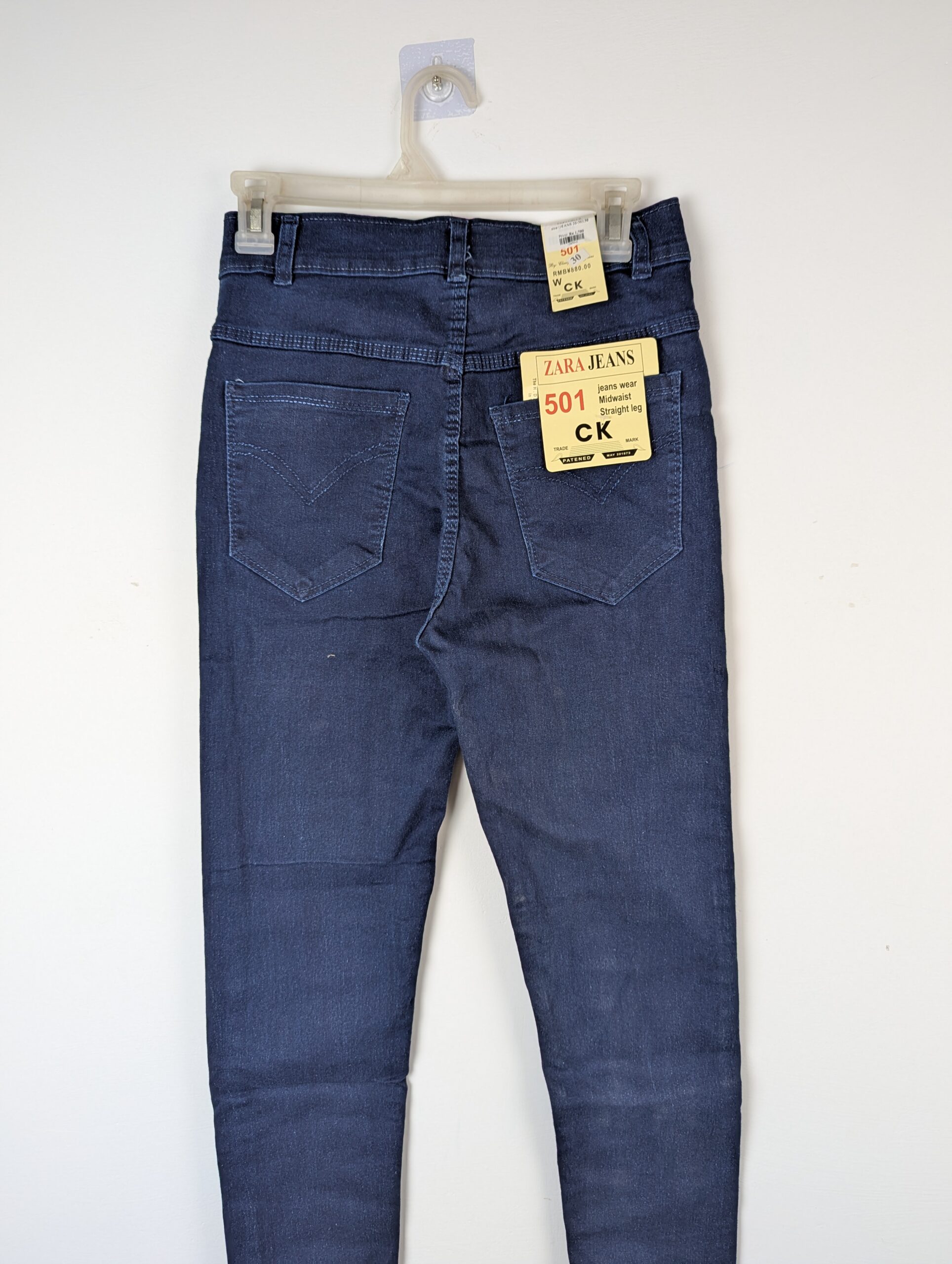ZARA JEANS PANT CLSY1-BLUE - AuHub