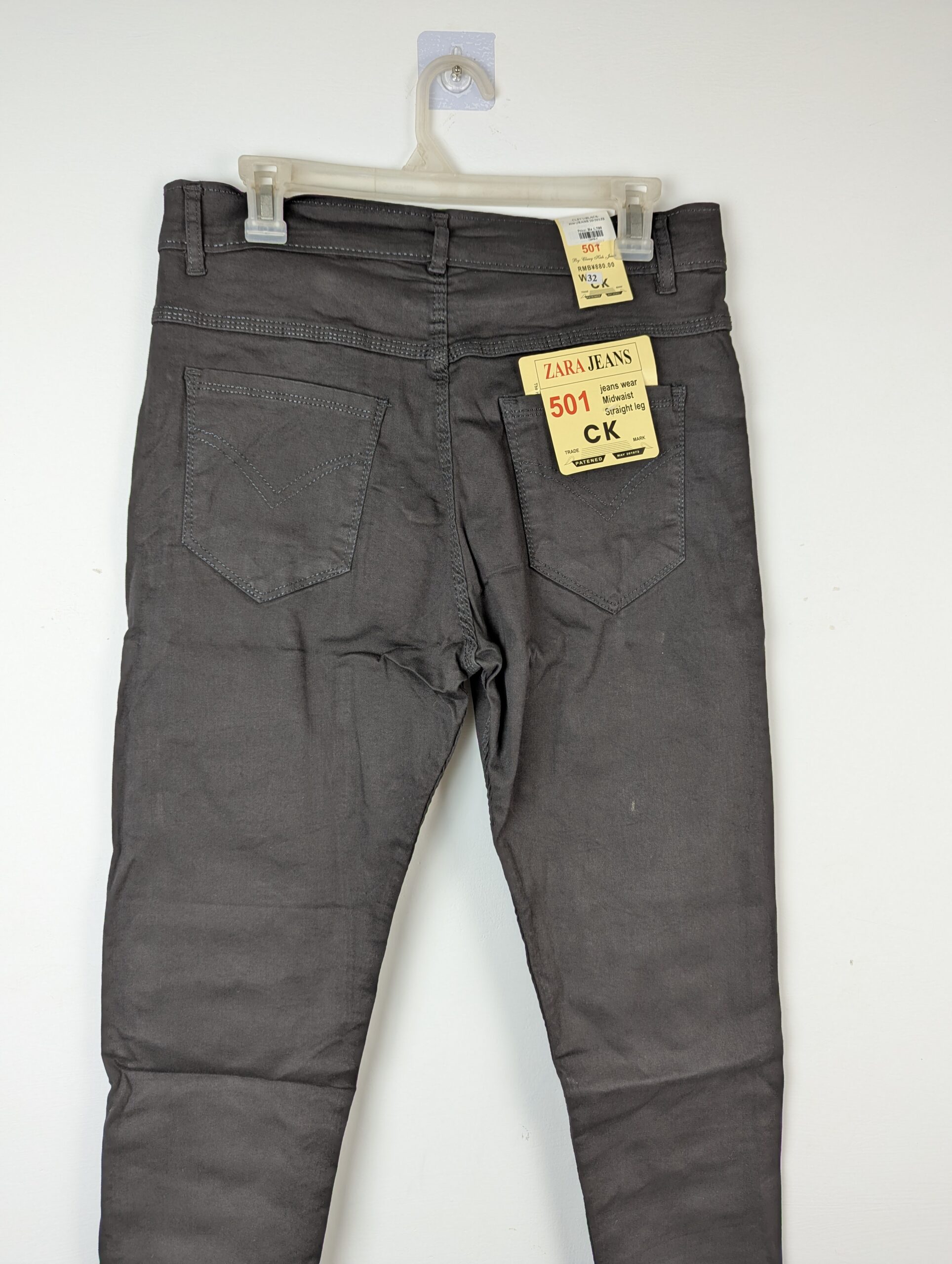 ZARA JEANS PANT CLSY1-BLACK - AuHub